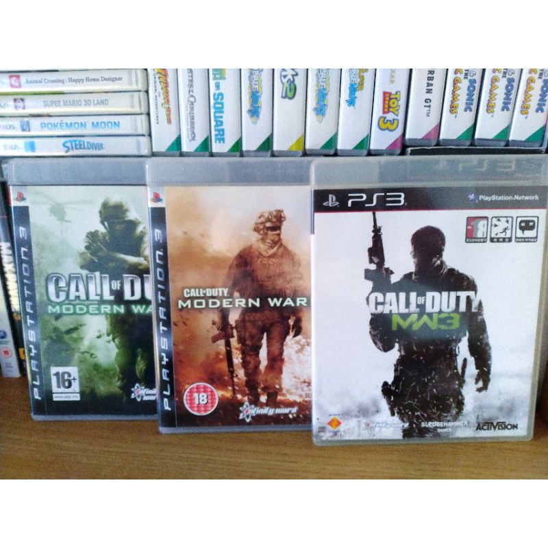 Call of Duty Modern Warfare 2, 3 COD 4 MW PS3 | Shopee Malaysia