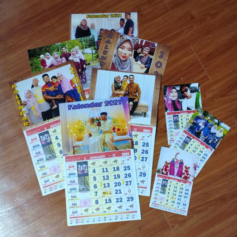 Wall calendar 2023 / kalendar dinding 2023 | Shopee Malaysia