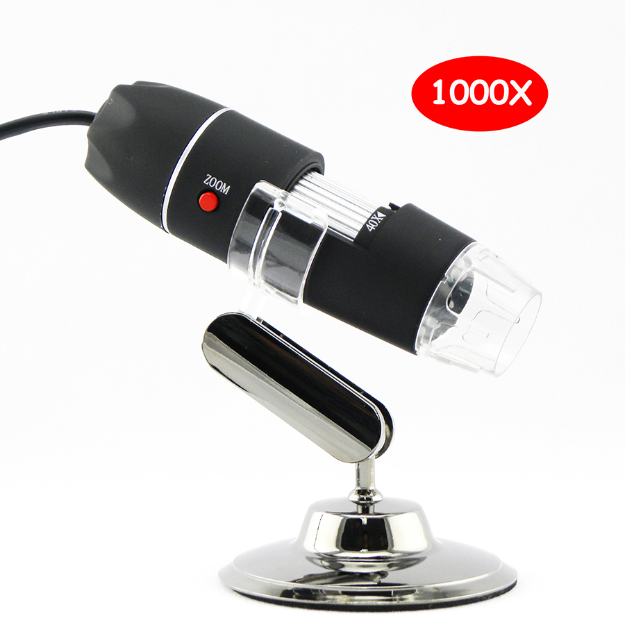 1000X HD digital USB microscope electronic microscope Camera video ...