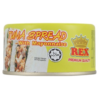 Rex Tuna Spread with Mayonnaise 185g | Shopee Malaysia