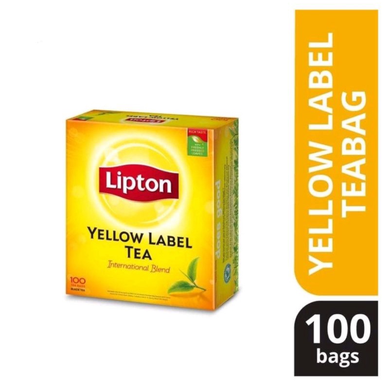 LIPTON YELLOW LABEL TEH UNCANG - 2GM X 100PCS | Shopee Malaysia