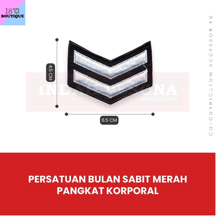 LENCANA PANGKAT 2 KOPERAL SULAM (PBSM) | Shopee Malaysia