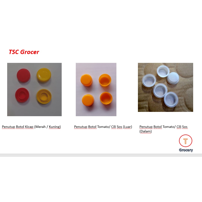 Penutup Botol Kicap / Penutup Tomato (10 Biji) | Shopee Malaysia