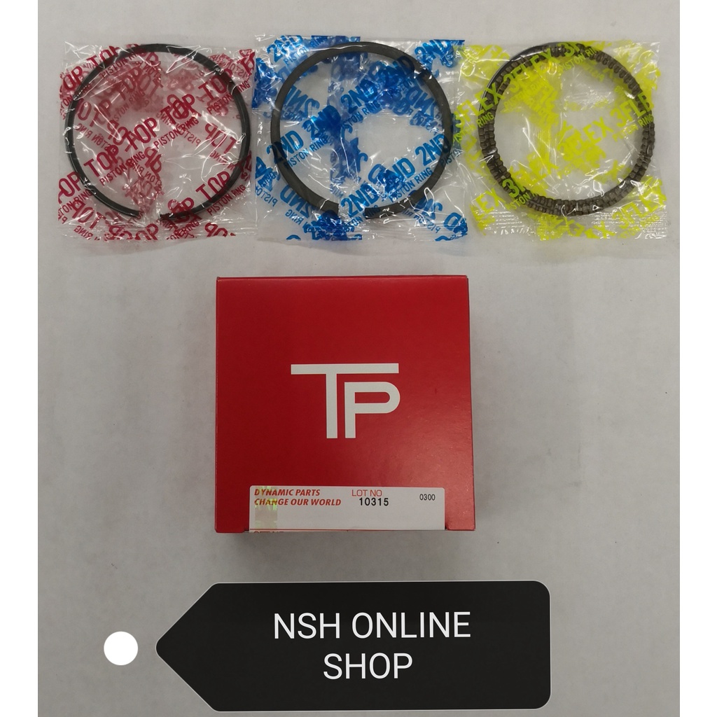 Piston Ring (TP JAPAN) for Perodua Viva Myvi 1.0 Myvi 1.3 Old Kembara ...