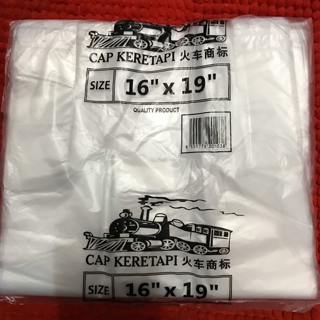 Plastic bag 16x19(white) | Shopee Malaysia