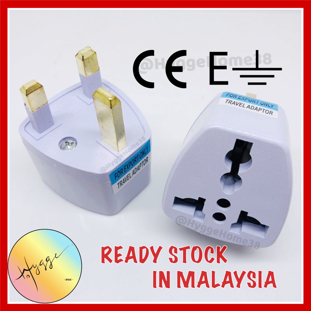 3 Pin to 2 Pin China Plug Converter Universal Plug Adaptor Travel ...
