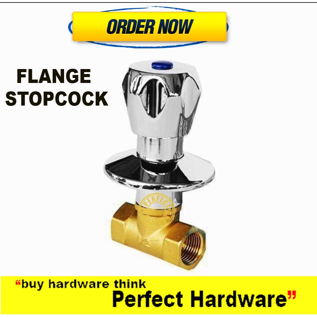 1/2'' /3/4'' FLANGE STOPCOCK CONCEALED STOPCOCK | Shopee Malaysia