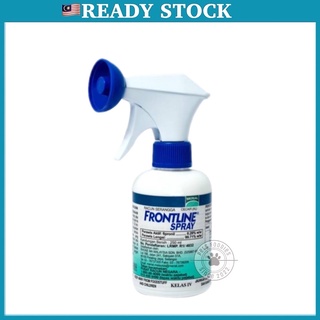 Original FRONTLINE Spray for Cat & Dog Anti Flea & Ticks Kutu (100ml ...