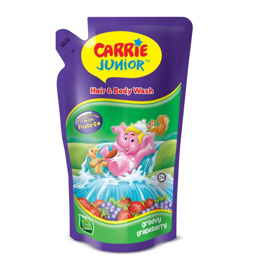 Carrie Junior Baby Hair and Body Wash refill pack | Shopee Malaysia