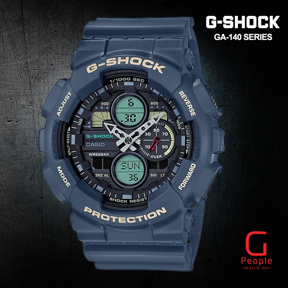 CASIO G-SHOCK GA-140-2A / GA-140-2 / GA-140 WATCH 100% ORIGINAL ...