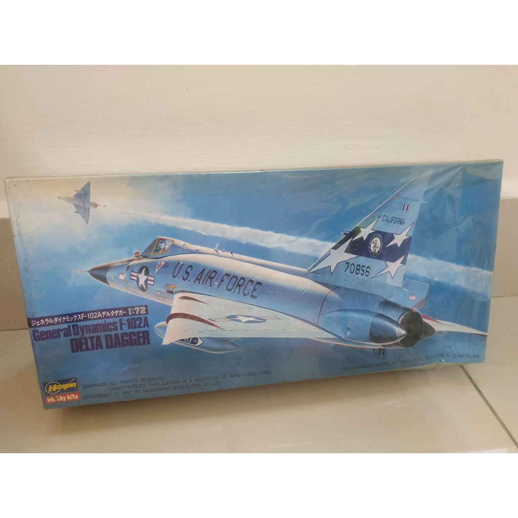 Hasegawa 1/72 General Dynamics F-102A Delta Dagger | Shopee Malaysia
