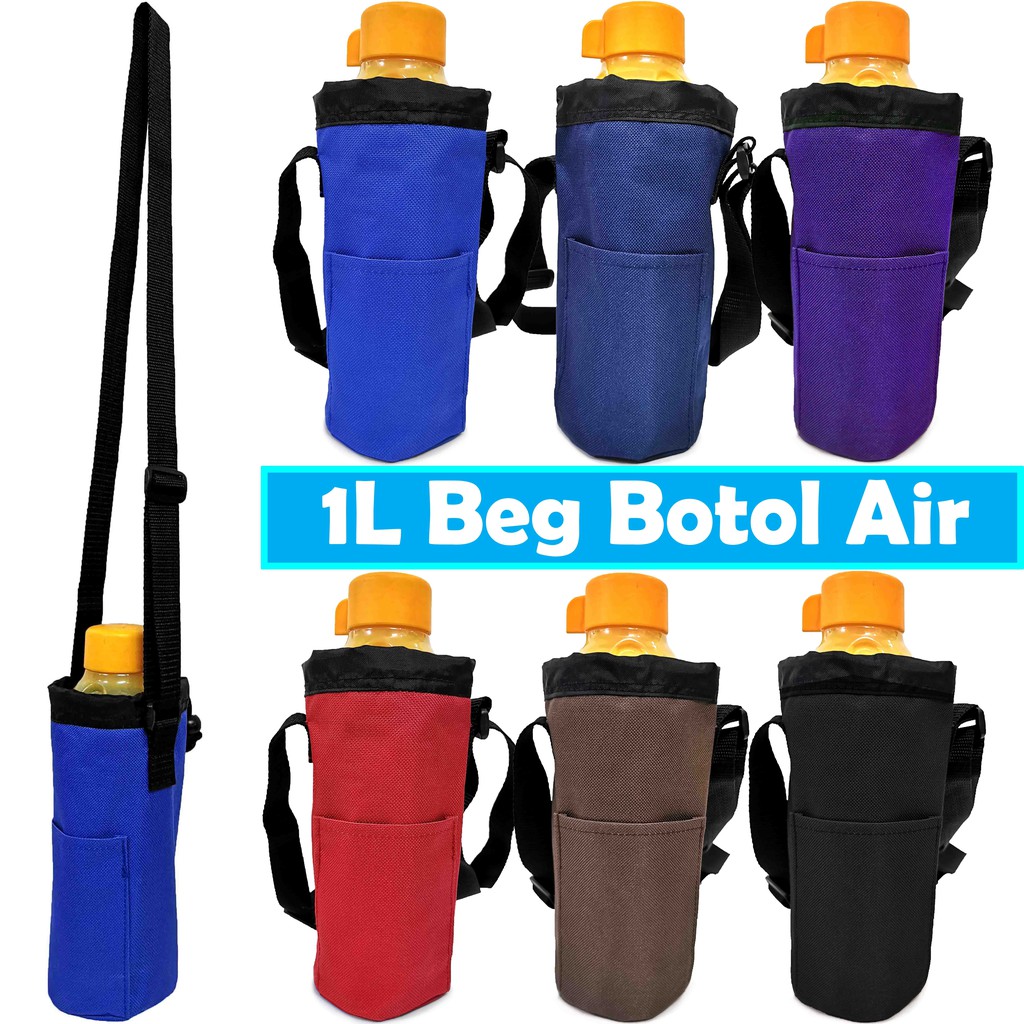 1 Liter Water Bottle Bag Beg Botol Air Bottle Tumbler Bag Bag Sleeve ...