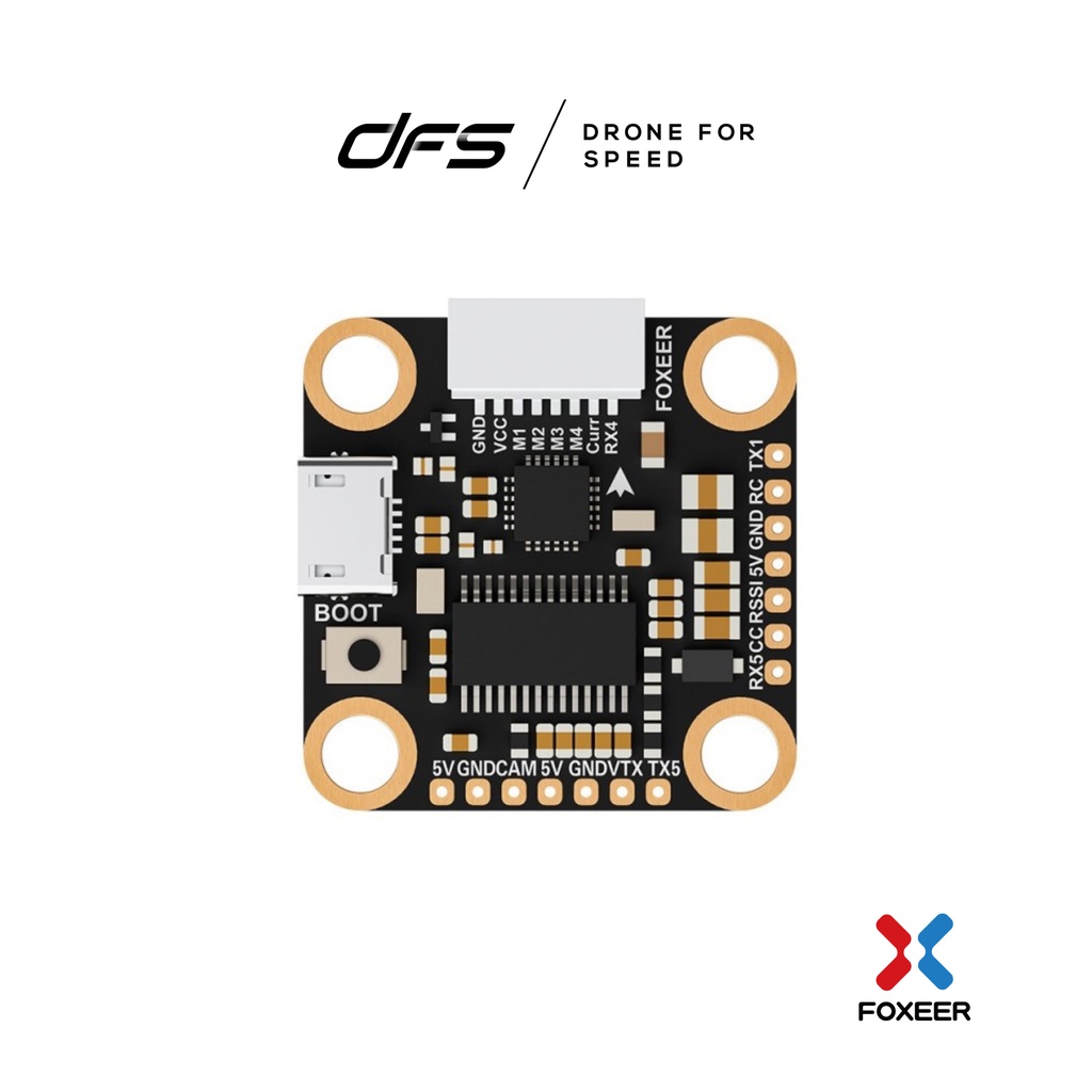 Foxeer F722 V4 Mini Flight Controller 20*20mm BetaFlight | Shopee Malaysia