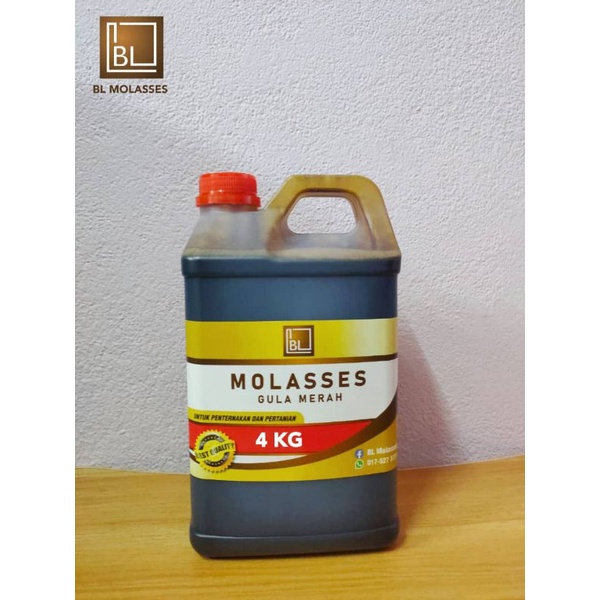 Molasses Gula Merah 4kg ternakan tumbuhan | Shopee Malaysia