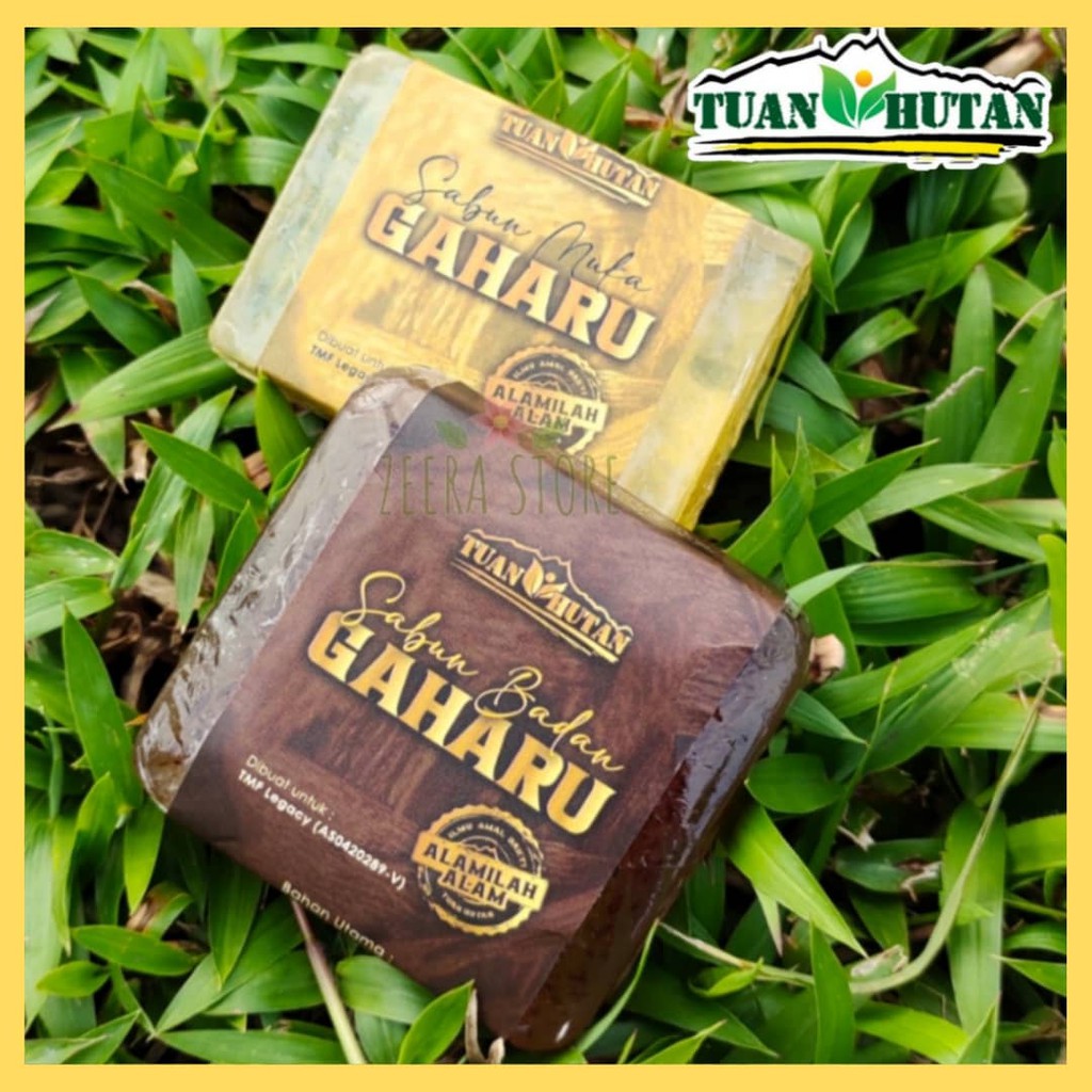 SABUN GAHARU MUKA dan BADAN Set Combo Gaharu Tuan Hutan - Tradisional Handmade 100% Organik ...
