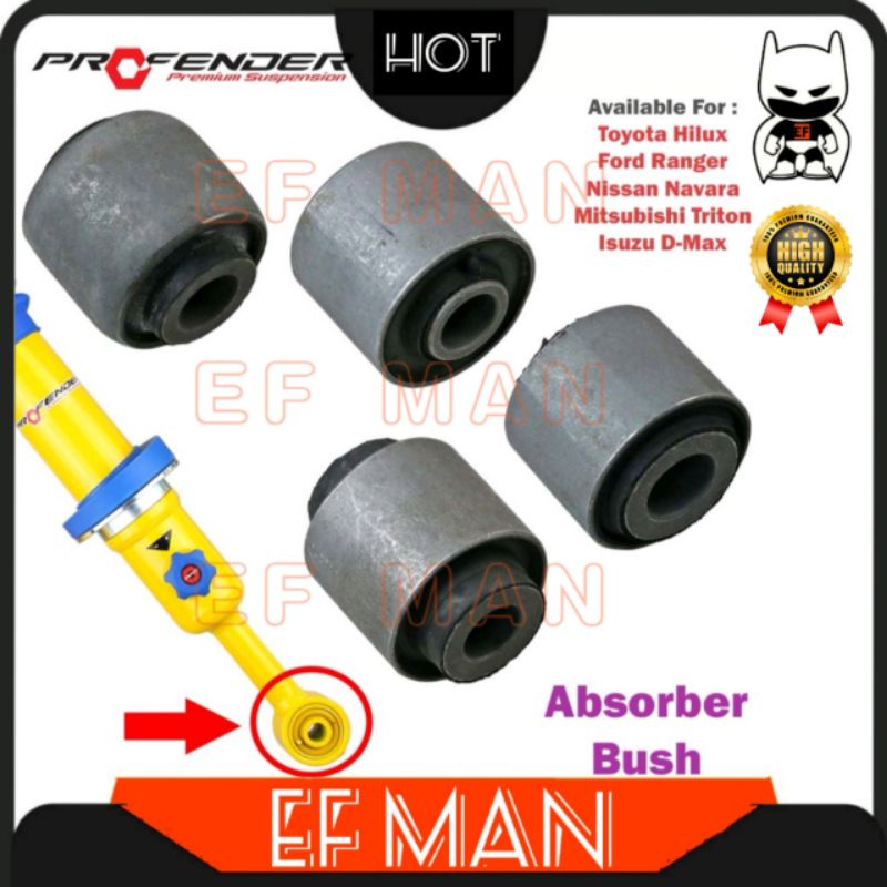 PROFENDER Front Absorber Bush Triton Hilux VIGO REVO T6 T7 D Max Navara ...