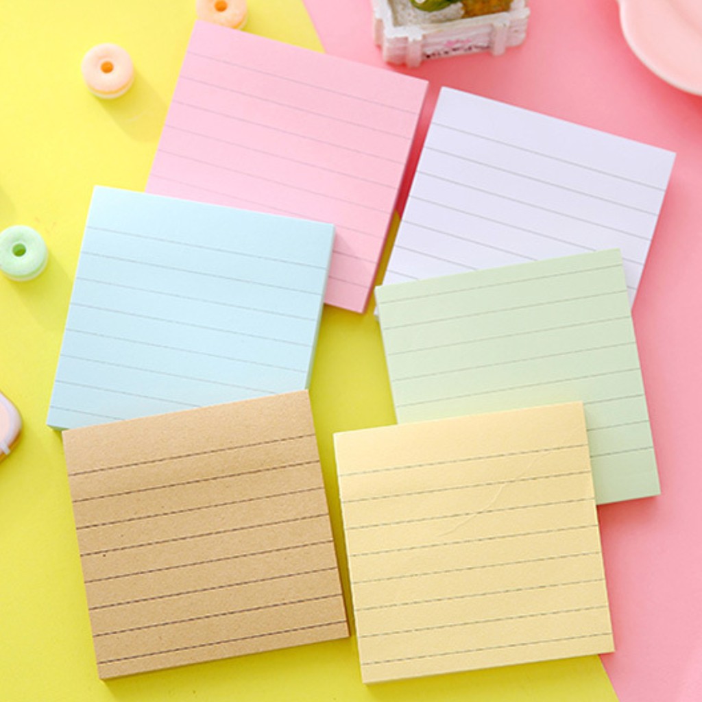 Sticky Notepad Memo Pad Adhesive Sticker Marker School Office ...