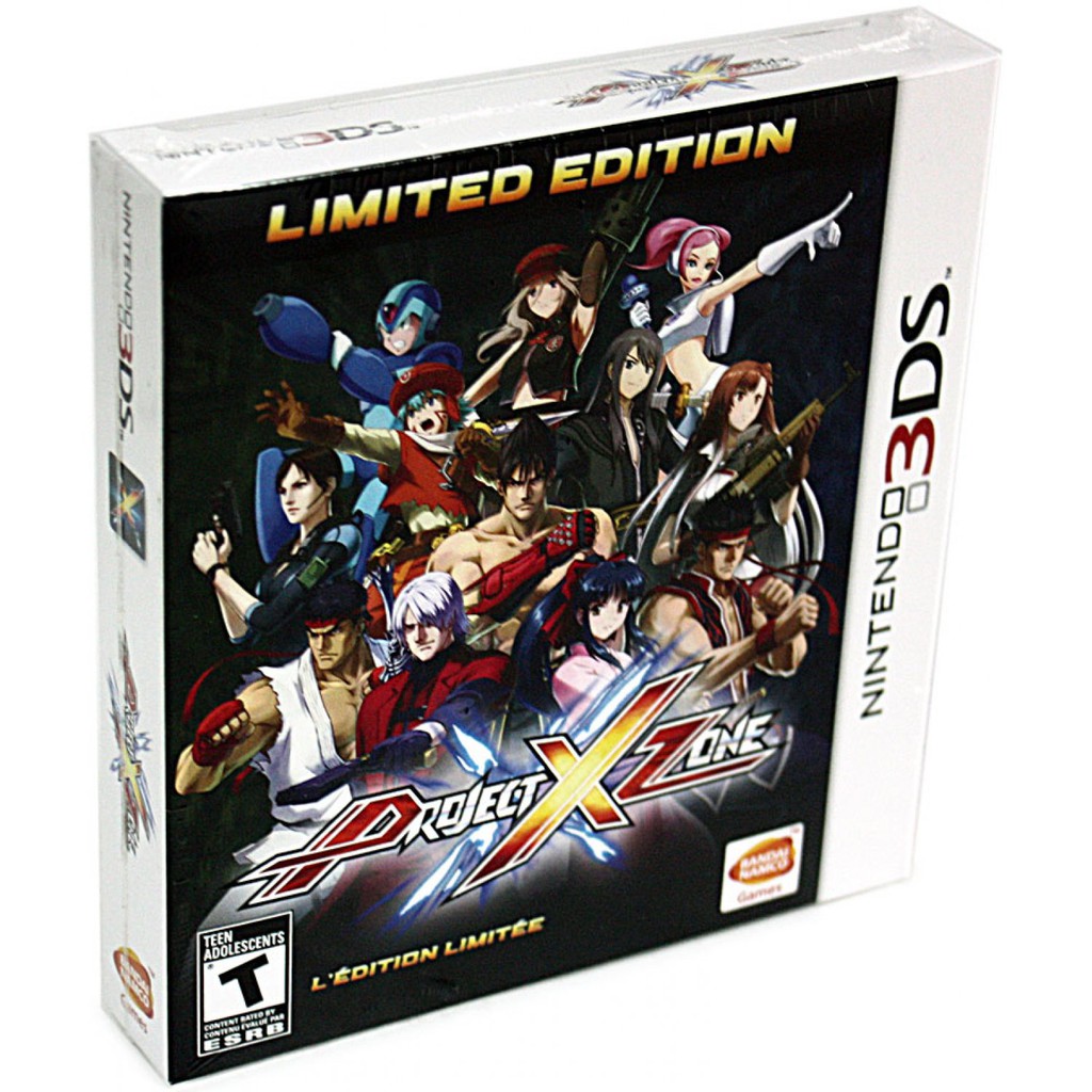Nintendo 3DS Project X Zone Limited Edition NTSC (English Version ...