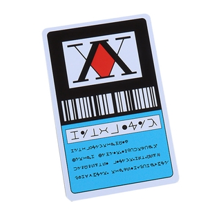 Hunter X Hunter License Card GING FREECSS Japan Anime HxH PVC Card ...