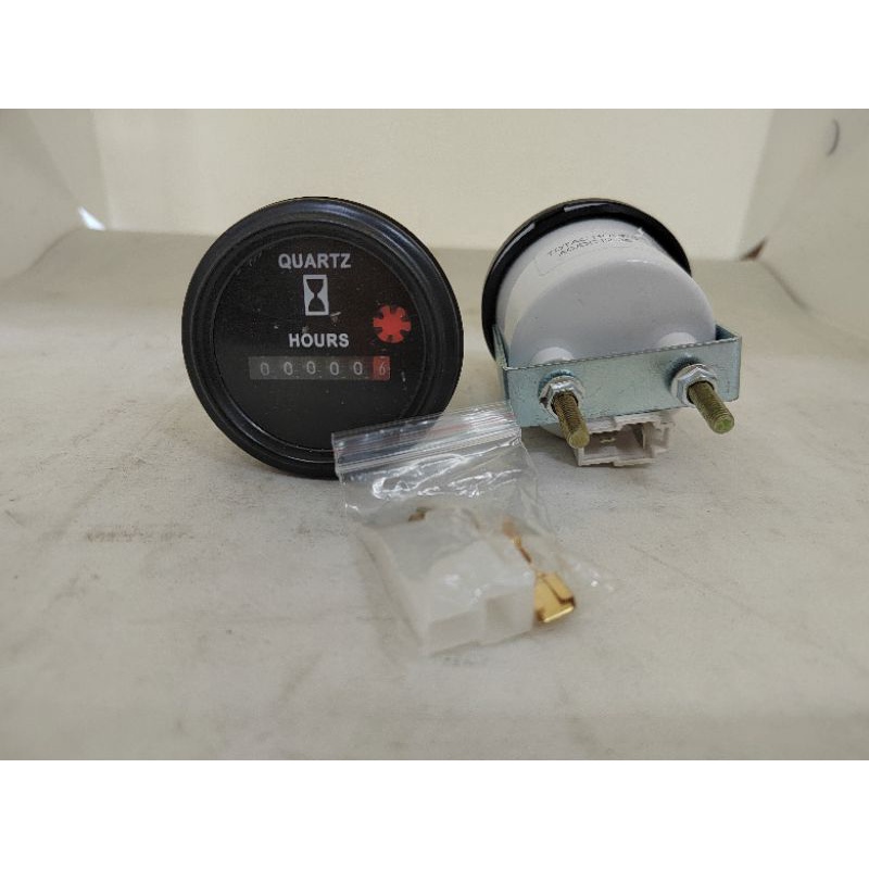 Heavy Duty Hour Meter 12V / 24V / 36V (round) DC 12-36V | Shopee Malaysia