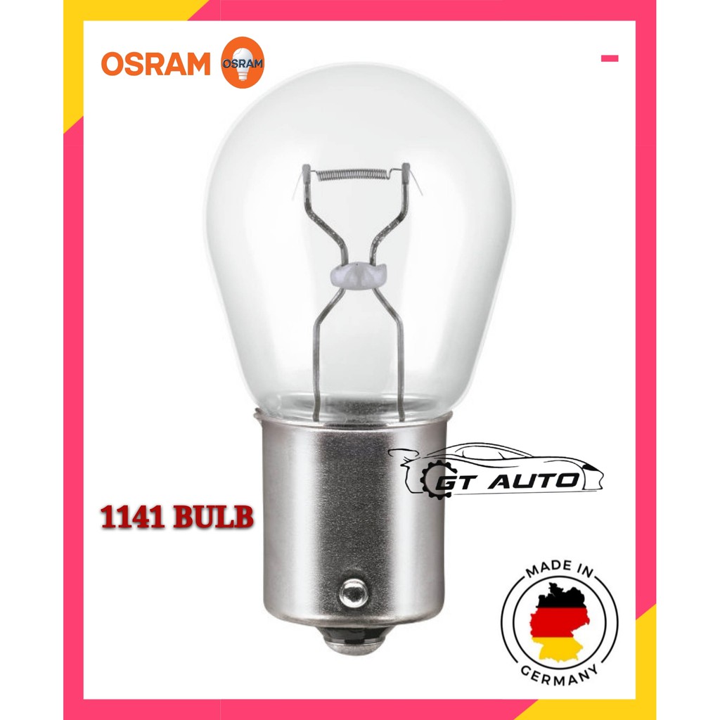 Original Osram 7506 1141 12V P21W Halogen Light Car Bulb | Shopee Malaysia