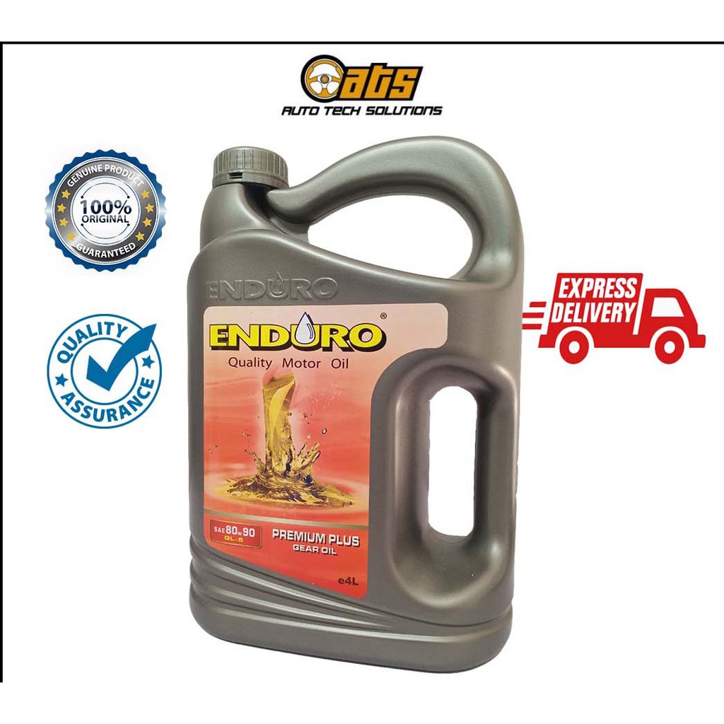 ENDURO SAE GL5 80W90 GEAR OIL 4L | Shopee Malaysia