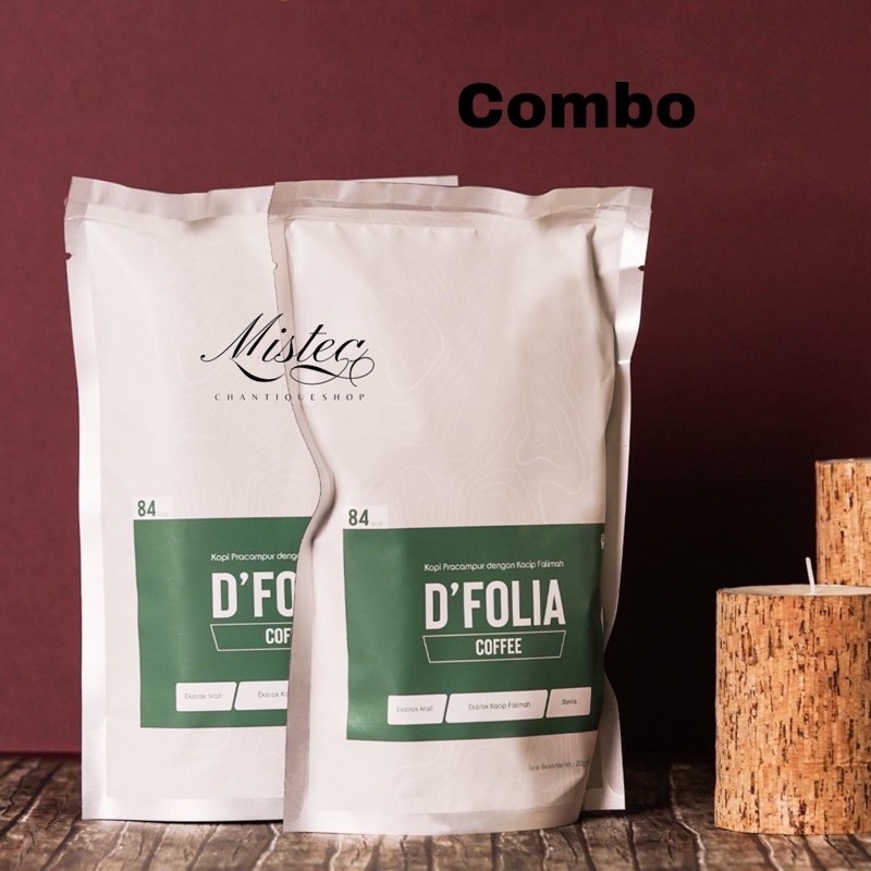 (READY STOCK)COMBO JIMAT DFOLIA COFFEE 15 SACHET 20g- kopi - coffee ...