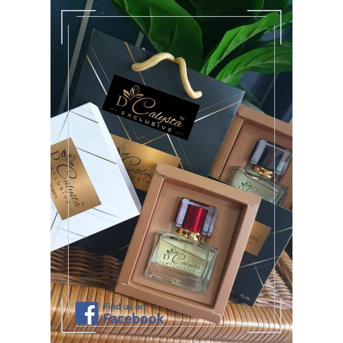 D'CALYSTA PERFUME EXCLUSIVE FOR WOMEN AND MEN 30ML ORIGINAL HQ | Shopee ...