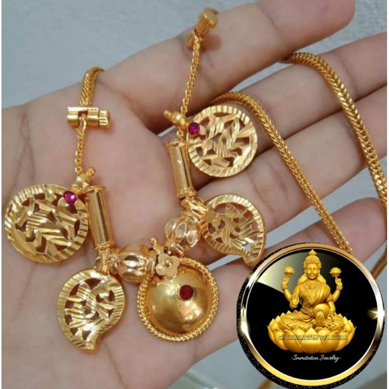 (READY STOCK)POTTU THALI SET(NOT916) | Shopee Malaysia