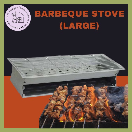 Satay Grill Stove Classic Charcoal Barbeque Stove BBQ (Large 2.5 ft ...