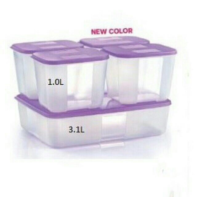 Tupperware freezermate compact set (5pcs) | Shopee Malaysia