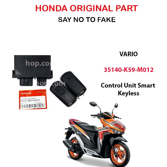 HONDA ORIGINAL VARIO VARIO 150 Remote Control Unit Set Control Unit Smart Keyless 35140-K59-M012 ...
