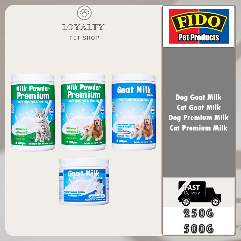 Fido Pet Milk Powder 250G / 500G | Shopee Malaysia