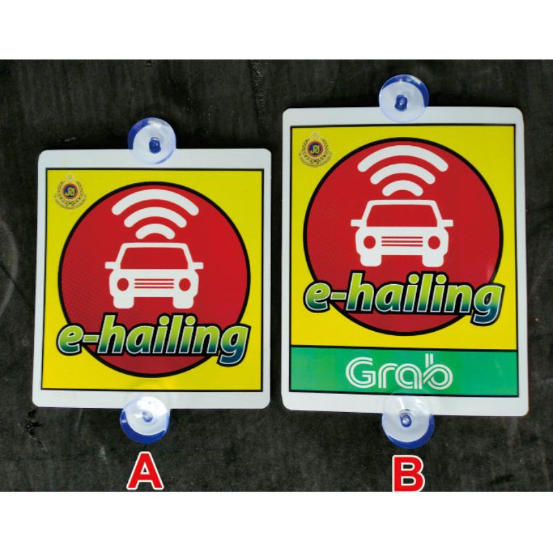 e-hailing Car Sign ( 1 set =2pcs) | Shopee Malaysia