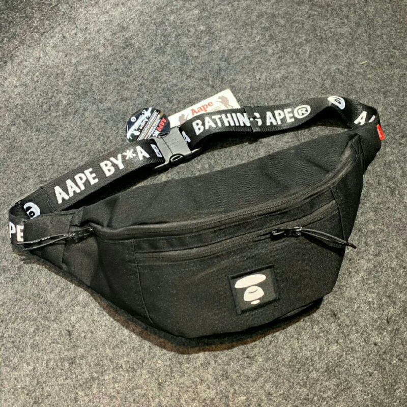 A BATHING APE /BAPE /AAPE WAIST BAG/ POUGH BAG/crossbody bag / chest ...