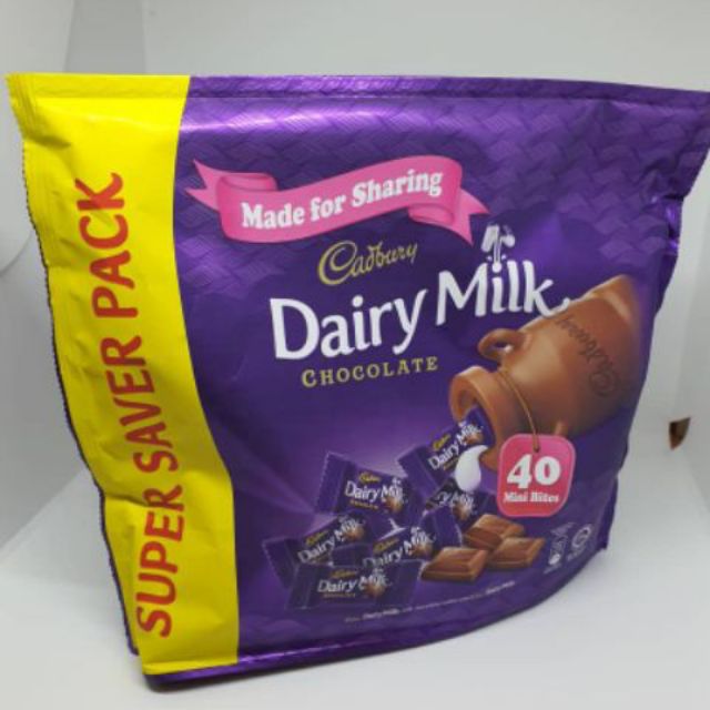 Cadbury Dairy Milk Chocolate Mini bites 180g | Shopee Malaysia