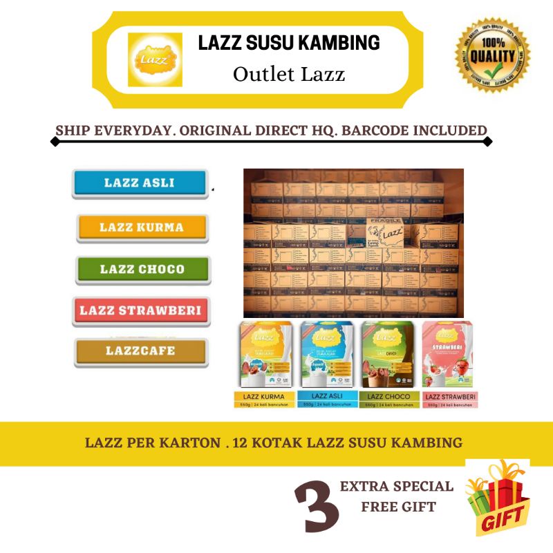 LAZZ SUSU KAMBING-PROMO!!12 Kotak JOIN DROPSHIP | Shopee Malaysia