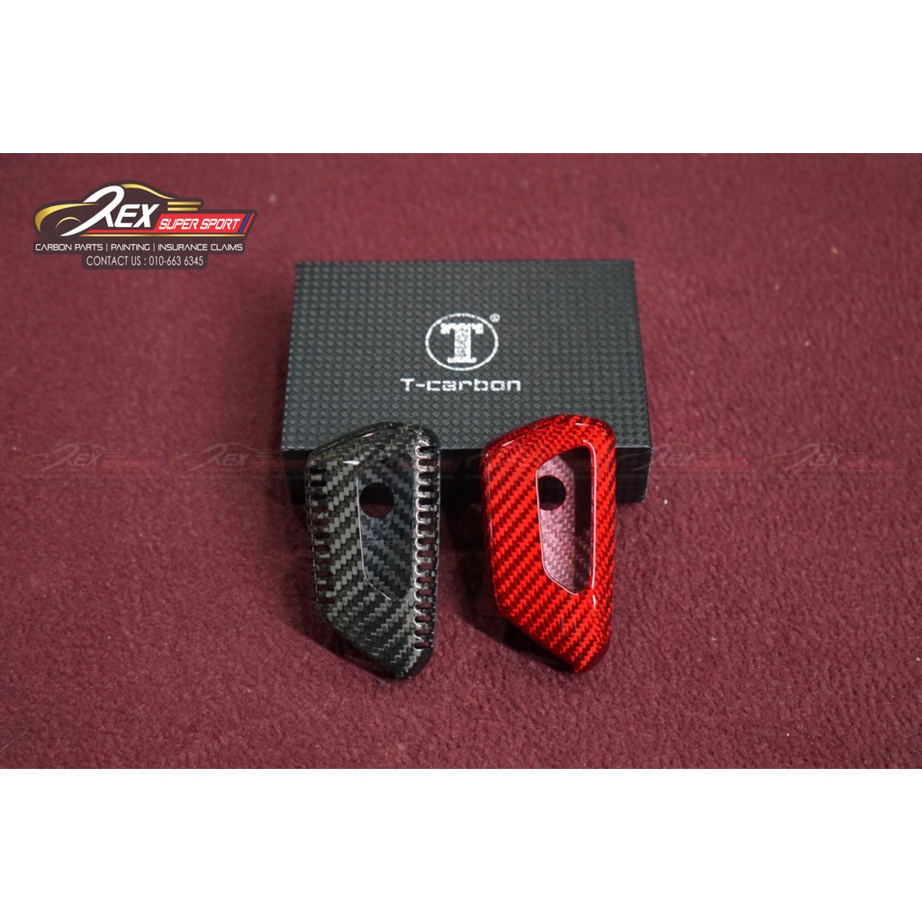 VW Volkswagen Golf MK8 R-Line / GTI / R T-Carbon Real Carbon Fiber Key ...