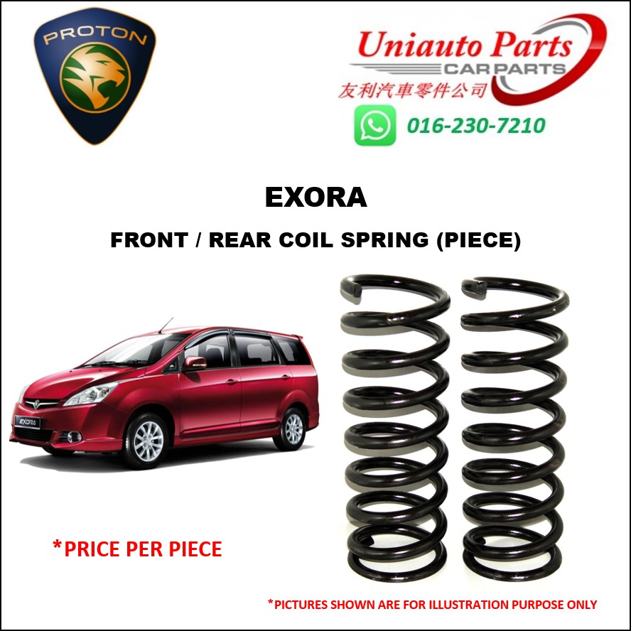 PROTON EXORA FRONT / REAR COIL SPRING (PIECE) | Shopee Malaysia