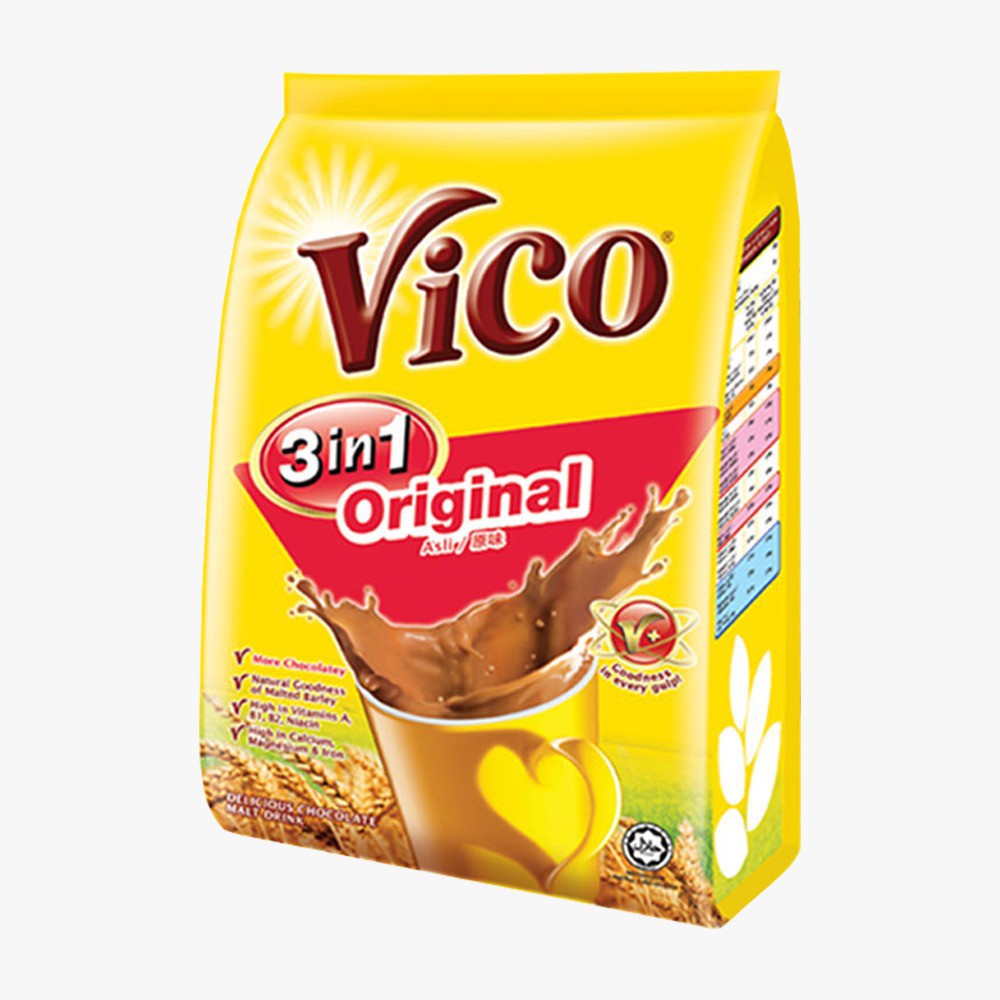 Vico 3 In 1 Original Chocolate (18x32g) | Shopee Malaysia