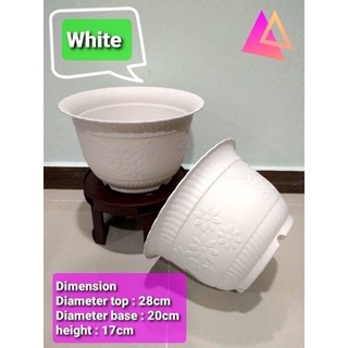 💥 PASU PUTIH VIRAL BERKUALITI / GARDEN / DECO GARDEN / DECO HOME / DECO ...