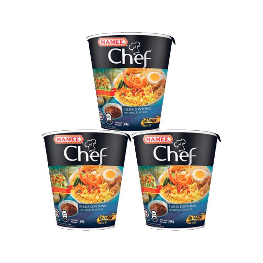 Mamee Chef Lontong Flavour Instant Noodles (89g) | Shopee Malaysia