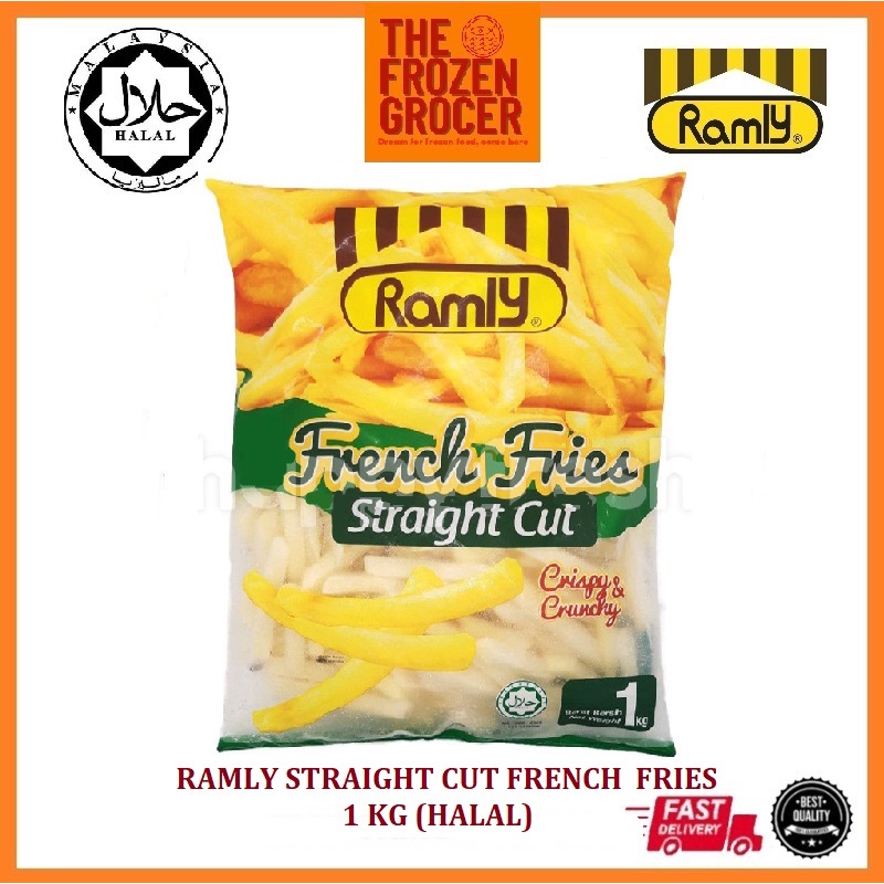 (DELIVERY KL/SEBAHAGIAN SELANGOR SAHAJA) Ramly French Fries Straight ...