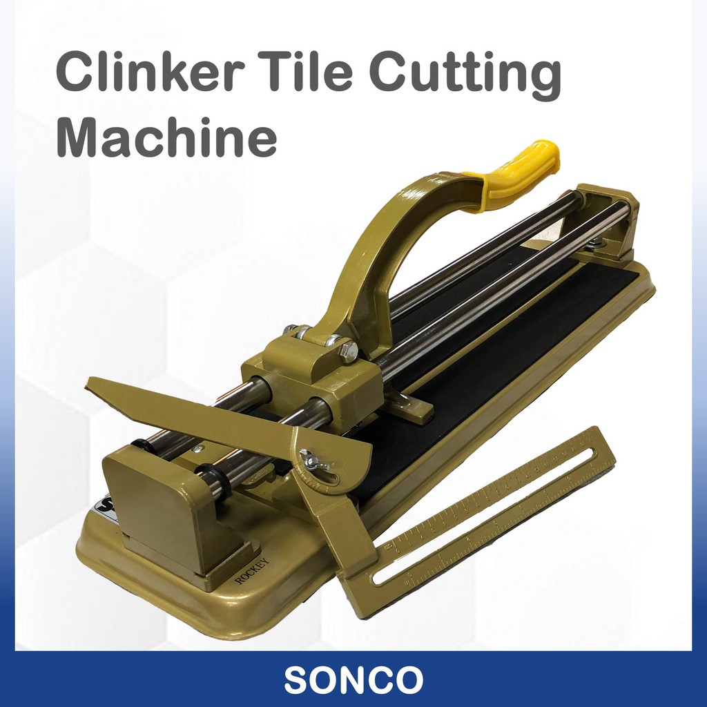 Japan Heavy Duty 450MM NEW Clinker Tile Cutting Machine Pemotong Lantai Jubin Mzaic Tile cutter ...