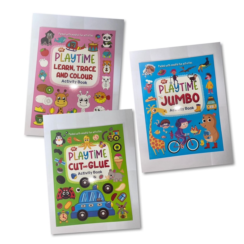 [PRASEKOLAH] My Playtime Activity Book (Ready Stock) | Shopee Malaysia
