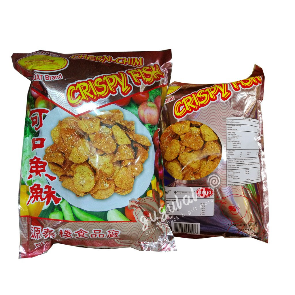 Crispy Fish Yummy 280g Satay | Shopee Malaysia
