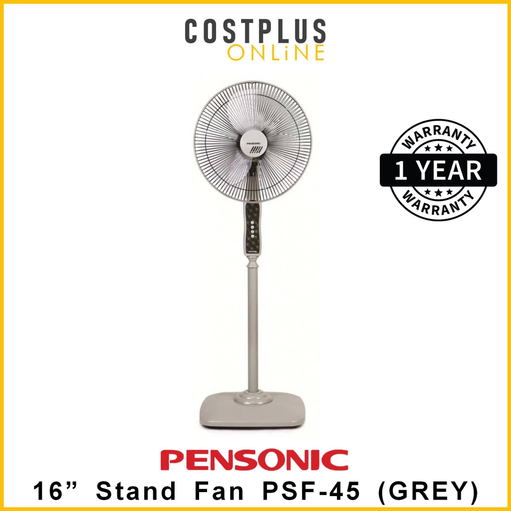 Pensonic PSF-45 16" Stand Fan / PSF45 (Grey) | Shopee Malaysia