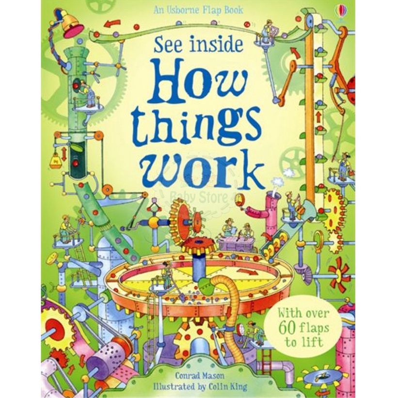 Usborne See Inside How Things Work | Shopee Malaysia