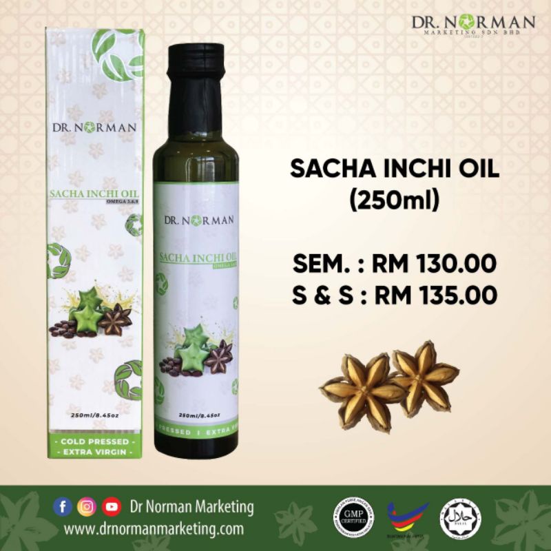 MINYAK SACHA INCHI | Sacha Inchi Oil | Shopee Malaysia