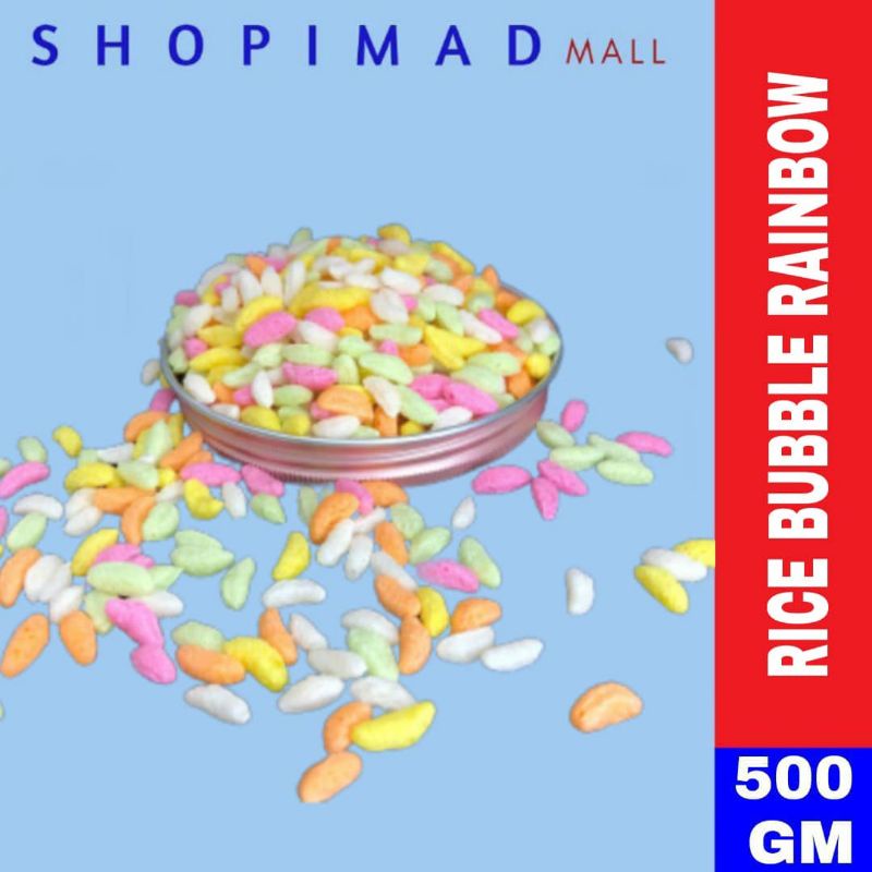 [500GM] RICE BUBBLE COLOUR FOR CHOCOJAR | BERTIH BERAS | Shopee Malaysia